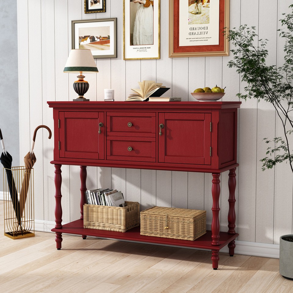 Kitchen Sideboard Storage Dining Buffet Cabinet Console Table with ...