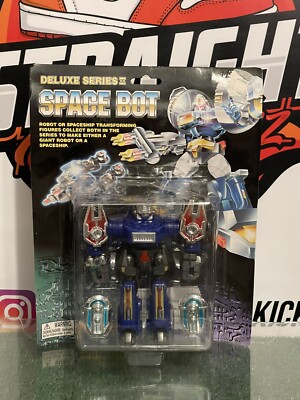 Deluxe Series ll Space Bot Figure Transforming Robot Brand New Sealed ...