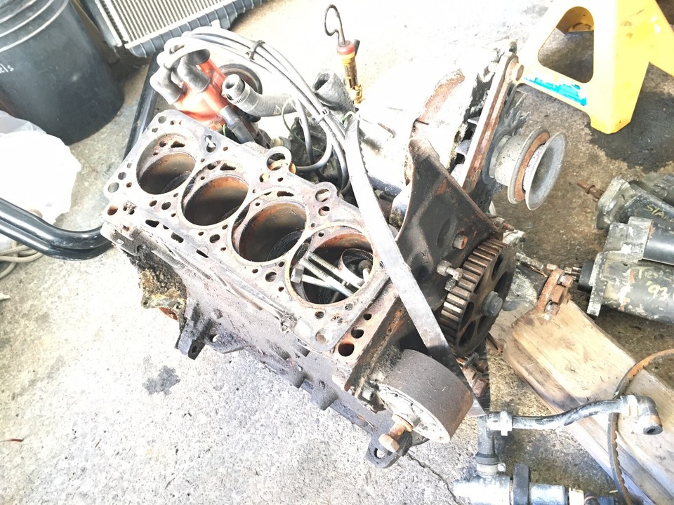 VW Engine Block JH 1.8 8v Mk1 OEM Rabbit Cabriolet Scirocco Golf1 GTI ...