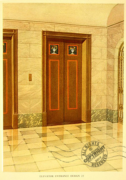 Washington Tyler Co 1927 ELEVATOR CARS + Entrances CATALOGUE Architects ...