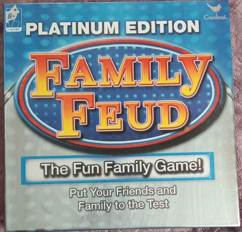 Family Feud Platinum Edition Family Fun Board Game 778988552575 | eBay ...