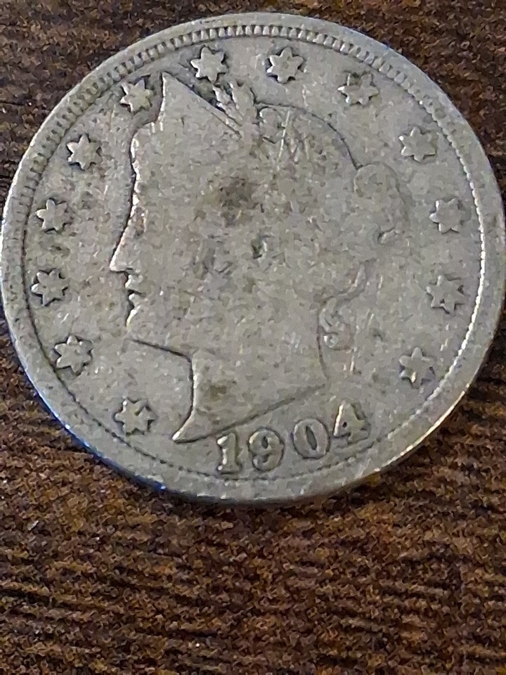 Liberty V Nickel Lot Various Dates And Conditons With Display Case | eBay