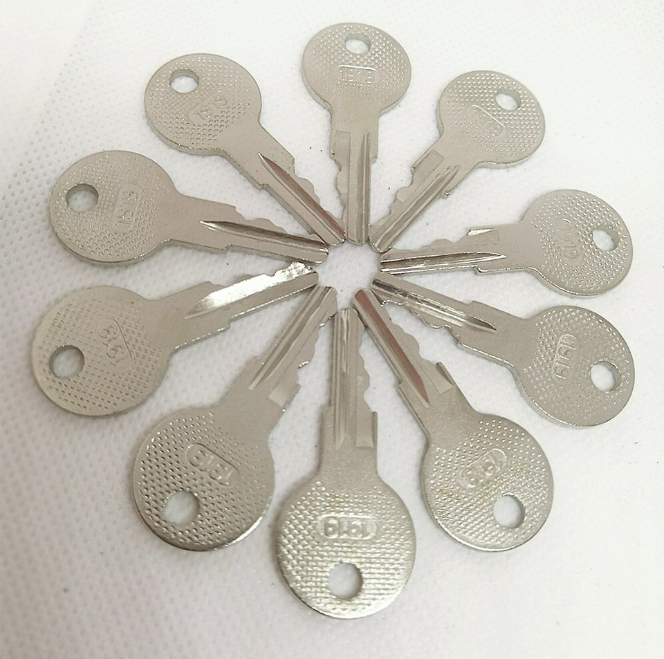 50pc key For E-Z-GO (1982-Up) Gas Electric Golf Cart Keys with 1919 | eBay