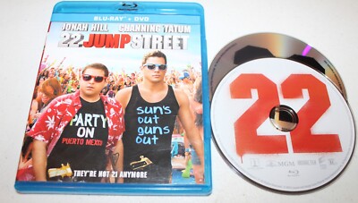 22 Jump Street (Blu-ray + DVD, 2014) Jonah Hill, Channing Tatum, Peter ...