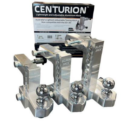 Centurion™ Hitches Adjustable Mount 50mm Tow Ball 100, 150 & 200mm ...