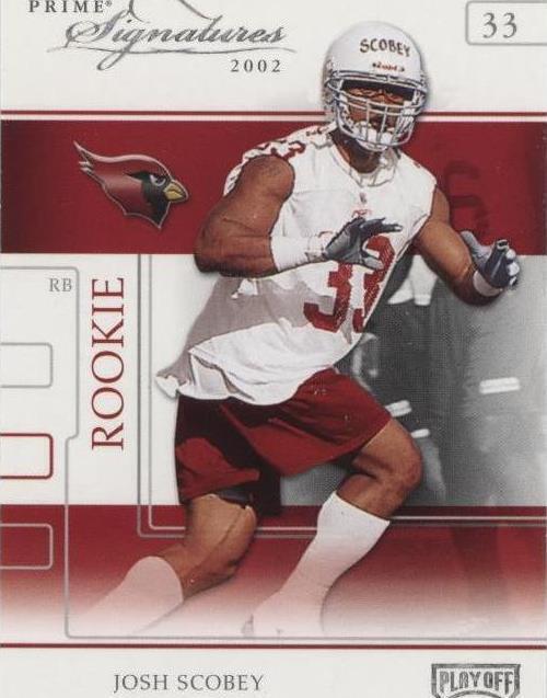 2002 Playoff Prime Signatures - Rookie Josh Scobey #81 Sample Gold (RC ...