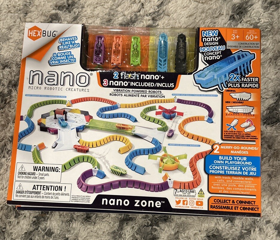 HEXBUG Flash Nano nanotopia 4336858 Colorful Sensory Playset for Kids ...