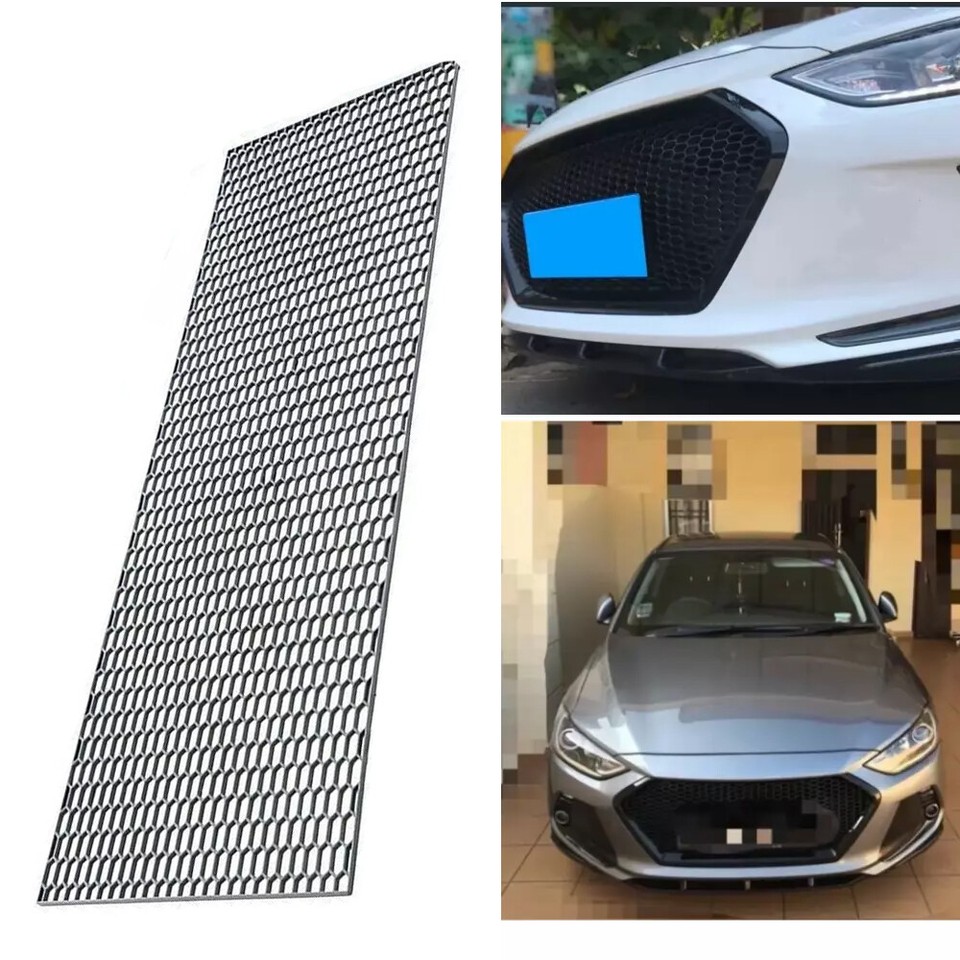 120cm Car 3D ABS Plastic Racing Honeycomb Bumper Vent Tuning Grill Mesh ...