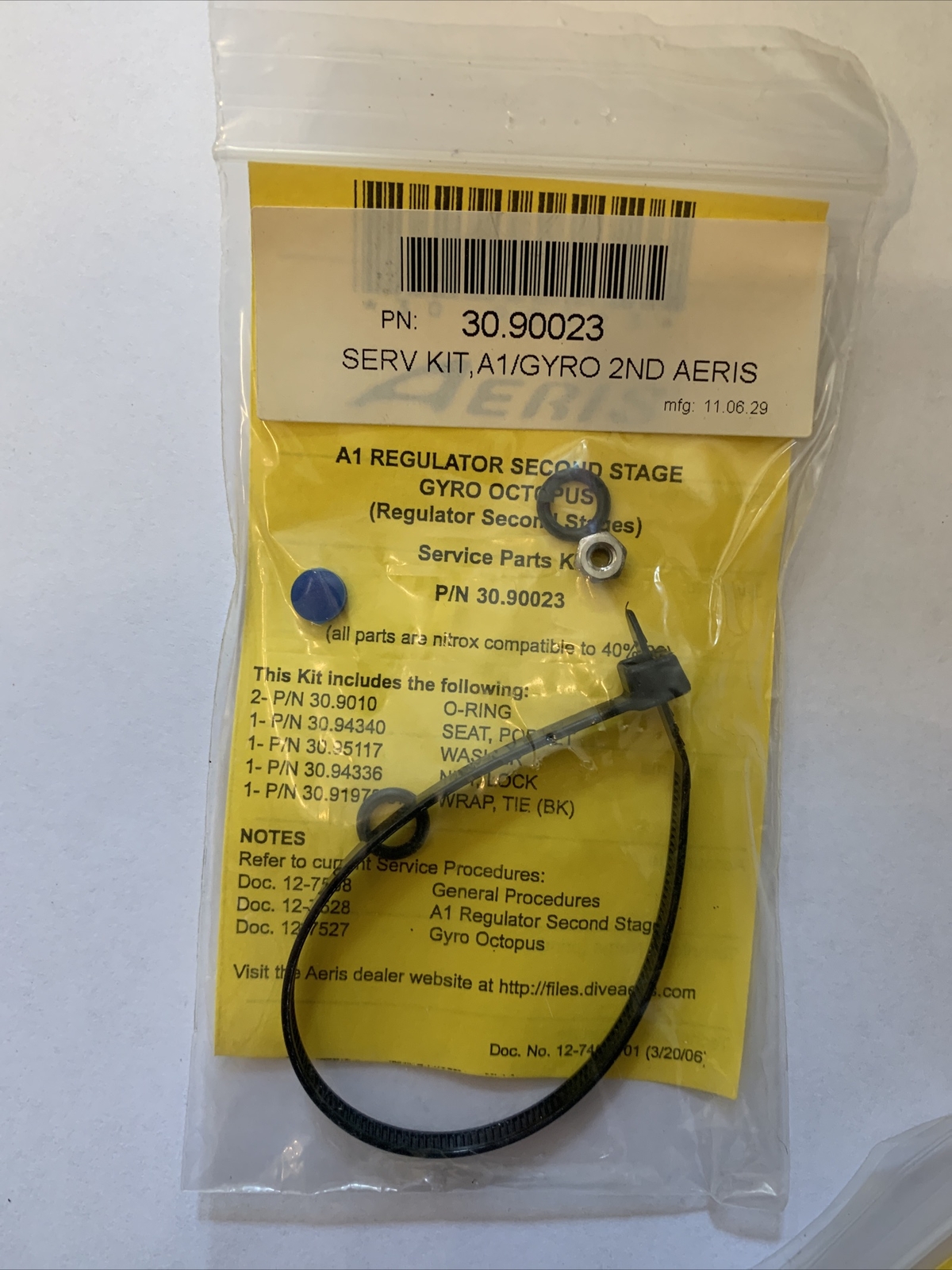AERIS Service Kit for A1/gyro 2nd Stage Regulators for sale online | eBay
