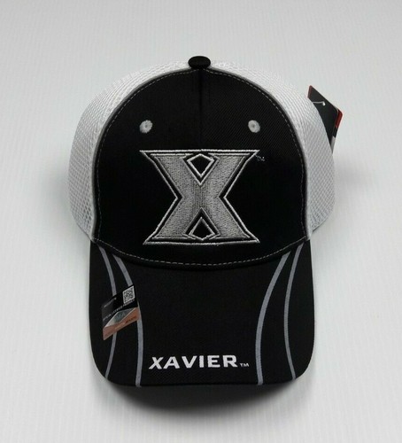 Xavier Musketeers Flex fit Hat 3D Embroidered Mesh Back Cap M/L | eBay