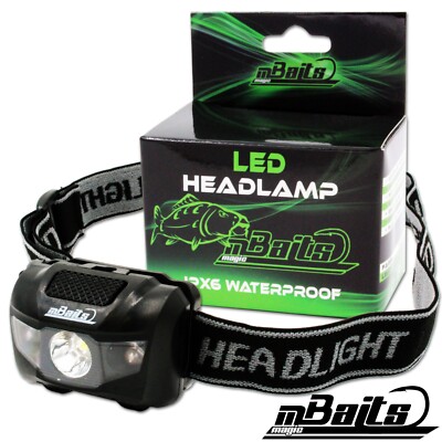 Magic Baits LED Headlamp Multicolor Stirnlampe Kopflampe Angellampe | eBay