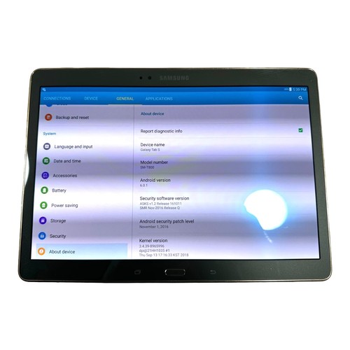 Samsung Galaxy Tab S SM-T800 16GB, Wi-Fi, 10.5in - Titanium Bronze for ...