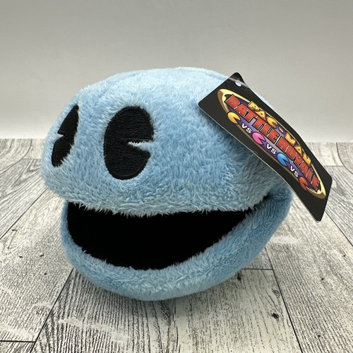 Toy Factory Bandai Blue Pacman Plush Stuffed Animal Toy W/ Hang Tag 5 ...