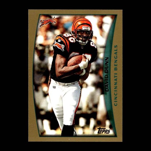 David Dunn 1998 Topps Cincinnati Bengals #254 R324A 32 | eBay