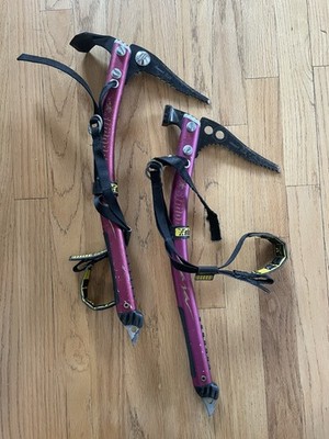 SIMOND NAJA Ice Axes Vintage, Adze & Hammer 50cm Purple/Black Ice Climbing Tool | eBay
