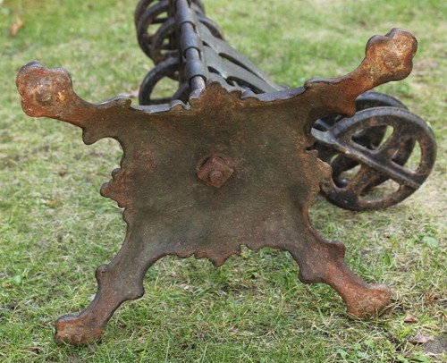 Lrg 19thC Antique Victorian 14-Tier Cast Iron Rotating Spiral Plant ...