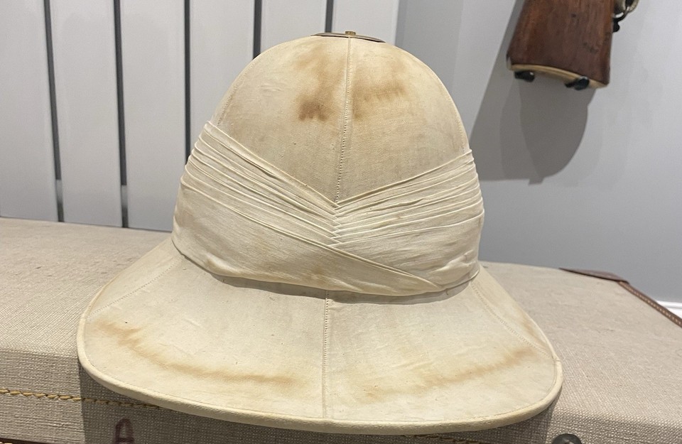 Ww1/ww2 Royal Navy Officers Pith Helmet | eBay UK