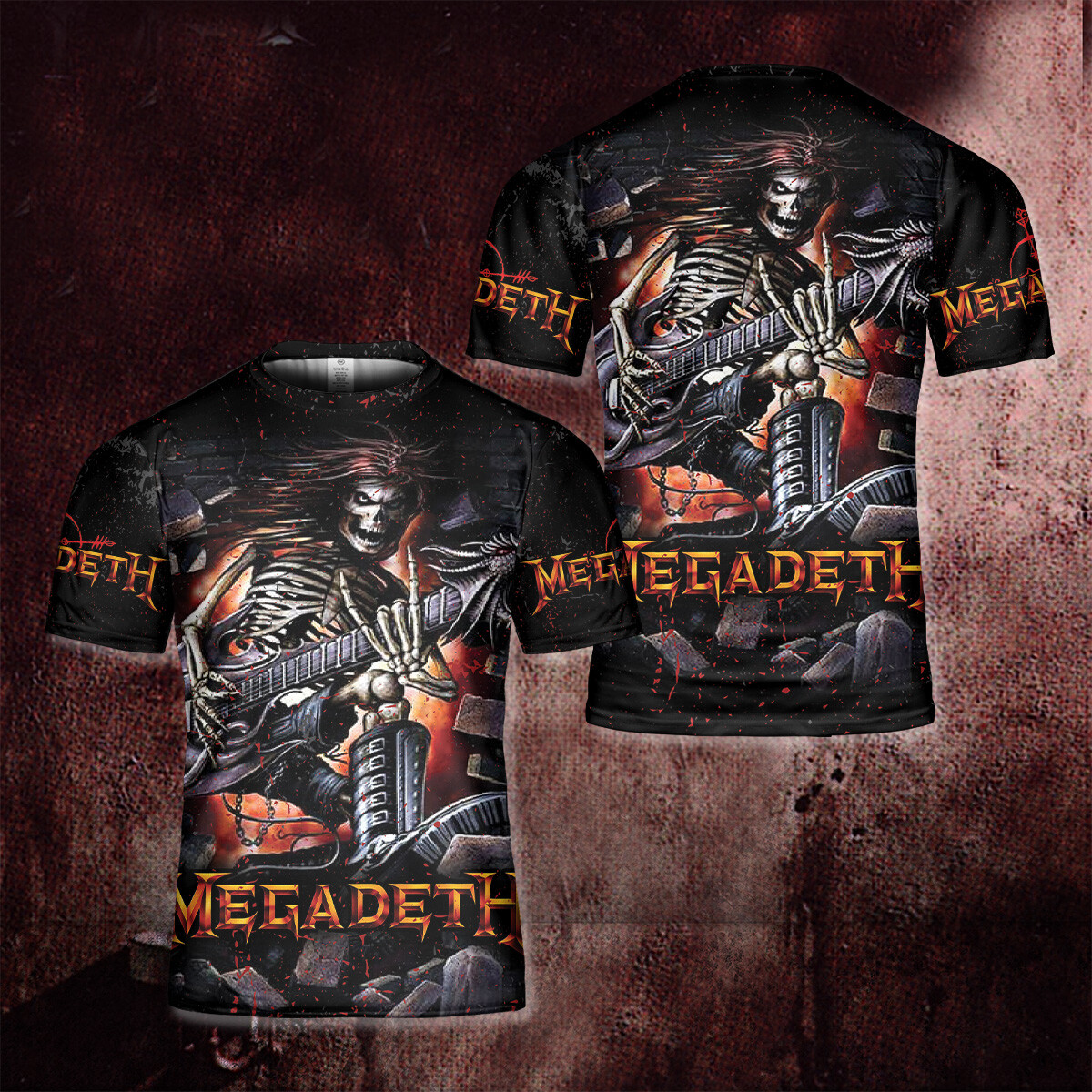 Megadeth Skull Tattoo