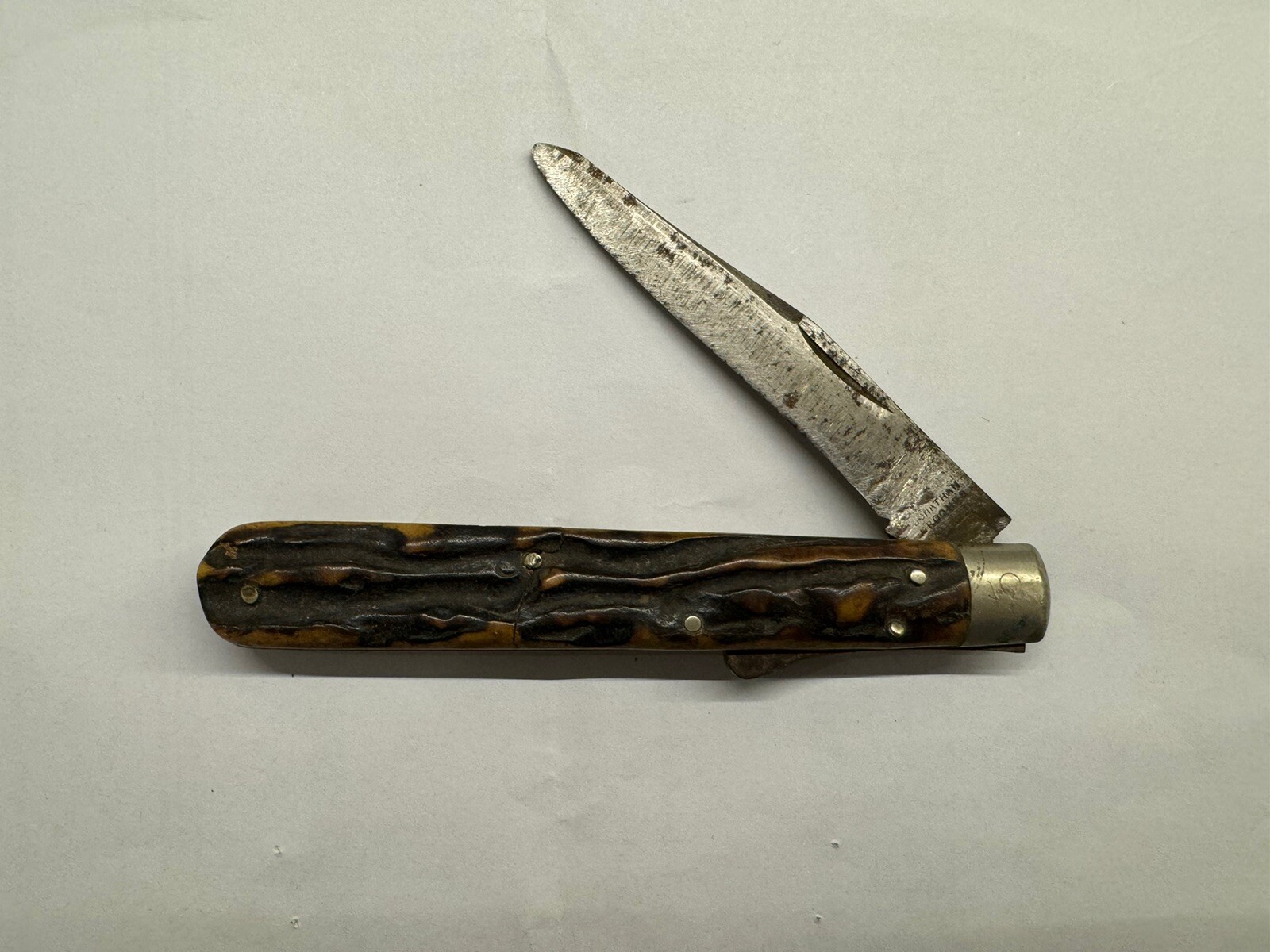 Vintage Jonathan Crookes Single Blade 3-1/4” Pocket Knife | eBay