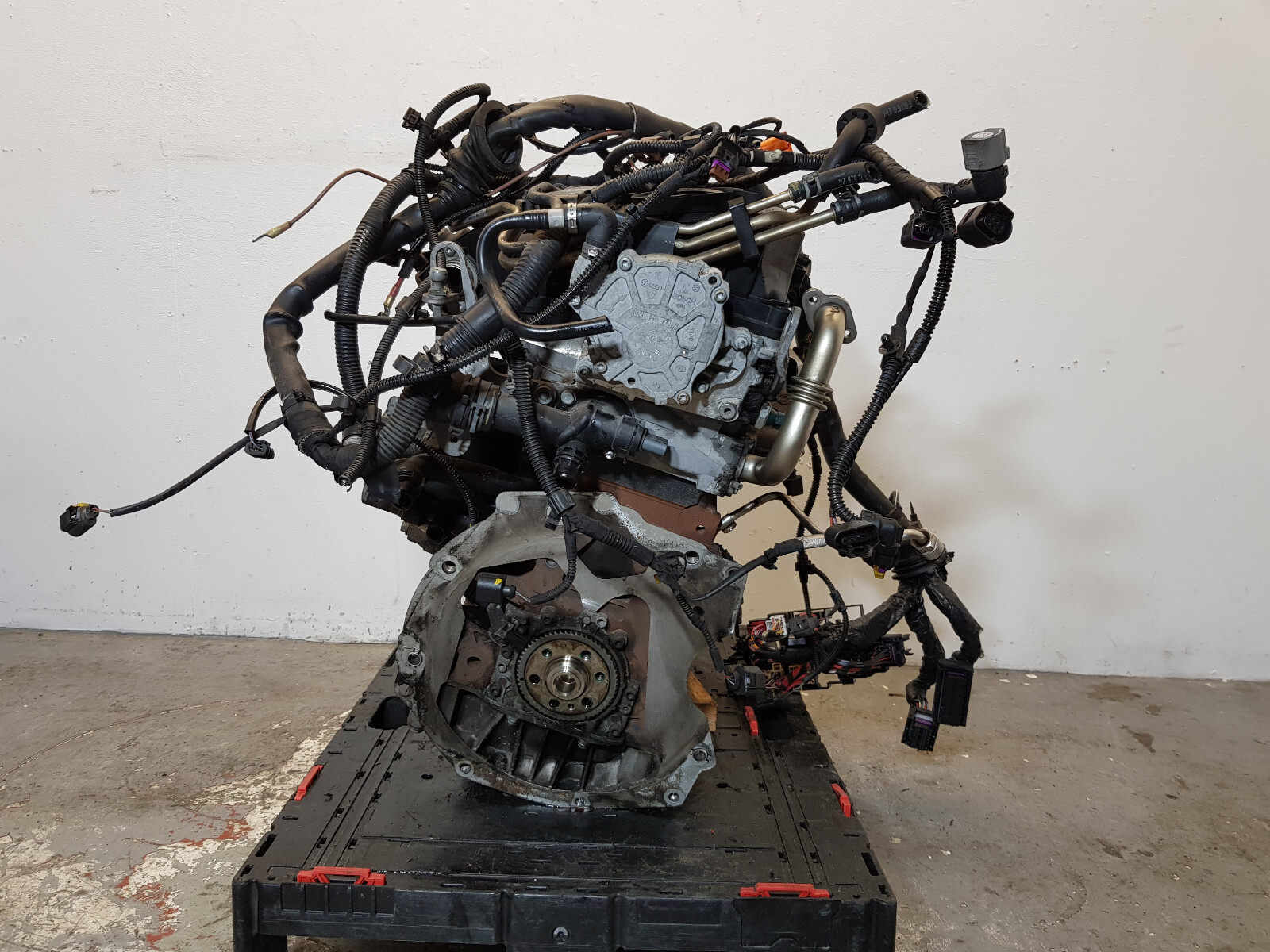 2012 AUDI A5 2.0 TDi DIESEL ENGINE WITH INJECTORS CGLC CGL 133K MILES ...