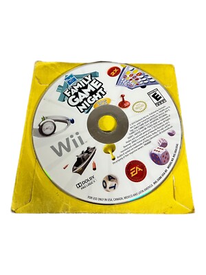 Nintendo Wii Disc Only Tested Hasbro Family Game Night Value Pack | eBay