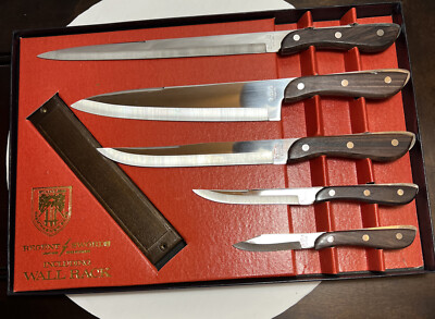 Regent Cutlery Swords Vintage Knife Set Lightning Edge Stainless Steel ...