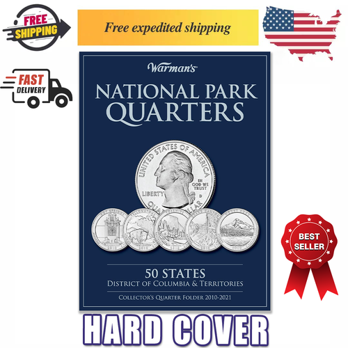 50 State Quarters Album Territories Collector Coin Folder Collecting ...
