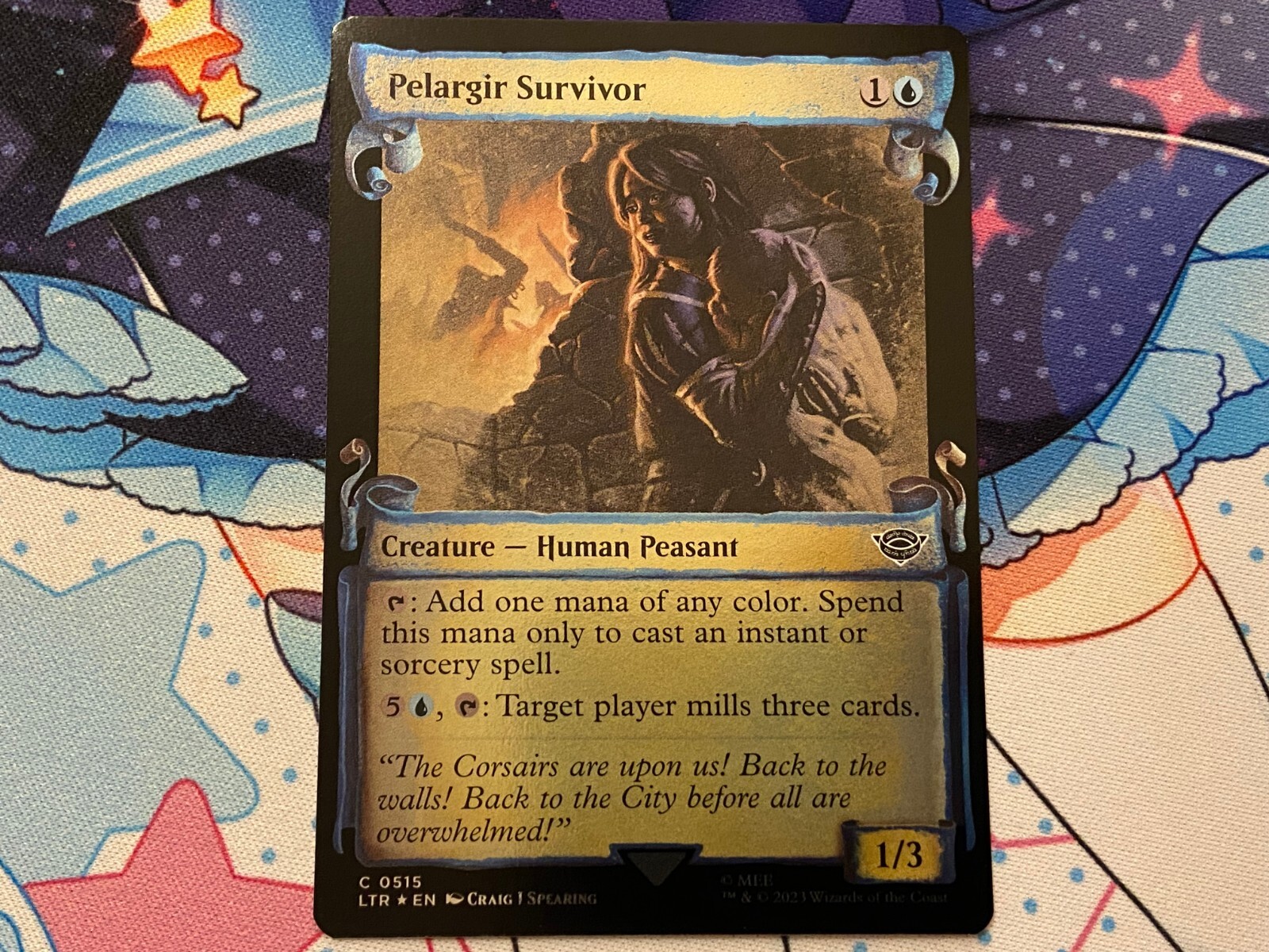 Pelargir Survivor Showcase Scrolls Foil - LTR 0515 - NM - MTG Magic | eBay