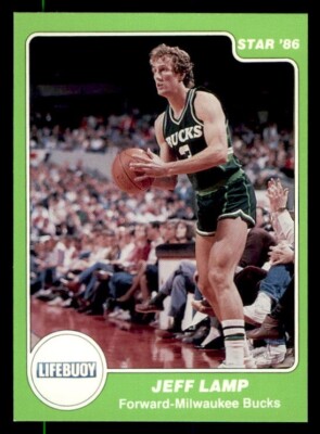 1985 Star Lifebuoy Milwaukee Bucks Basketball #7 Jeff Lamp NM/MT | eBay