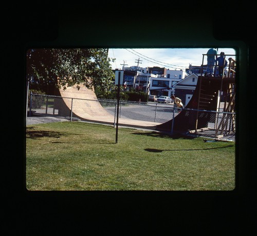 1970s Half Pipe Skateboard Ramp San Francisco 33mm Slide Transparency 3 ...