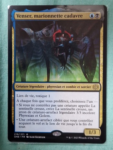 Mtf Venser, Marionnette Cadavre/Venser, Corpse Puppet Tous Phyrexians ...