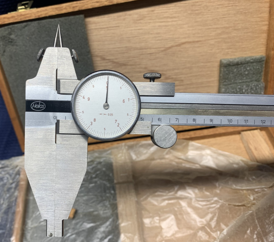 Machinist Tool: Helios Fowler 170mm Dial Caliper 52-018-050 (NOS) | eBay