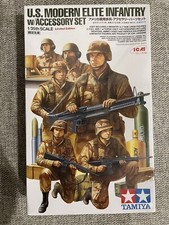 Tamiya 89772 1/35 US Modern Elite Infantry W/accessory Limited Tams9772 ...