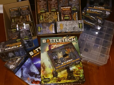 Battletech Game Pieces Lot - Mechs with Alpha Strike Cards - NEW ...