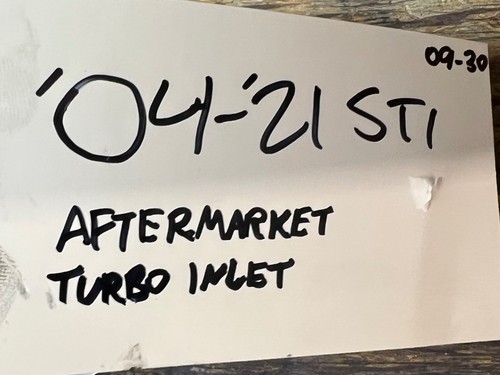 Silicone Turbo Inlet Hose Tube Subaru WRX STI 04-21 02-07 | eBay