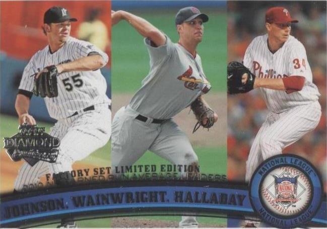 2011 Topps - League Leaders Roy Halladay, Adam Wainwright, Josh Johnson ...