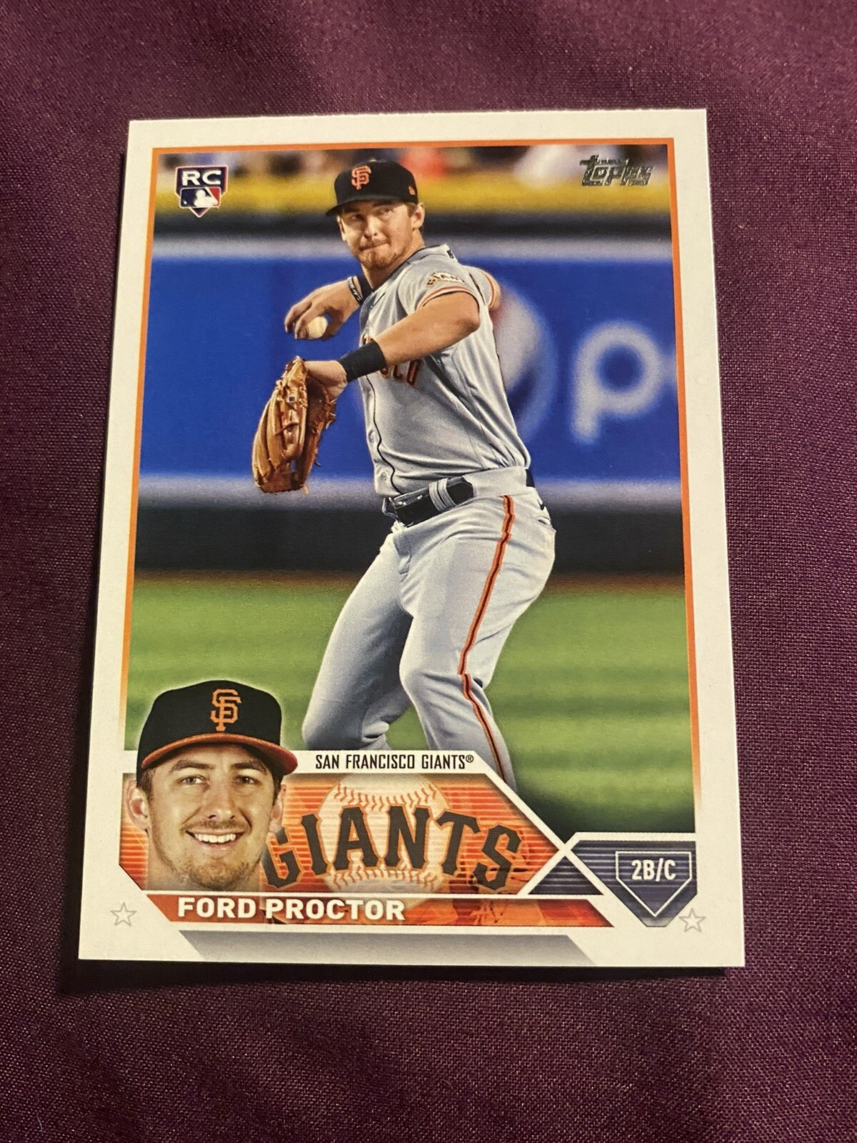 2023 Topps #472 Ford Proctor RC San Francisco Giants | eBay