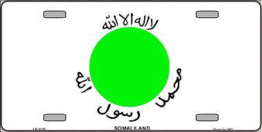 Somaliland Flag Metal Novelty License Plate Tag LP4145 | eBay
