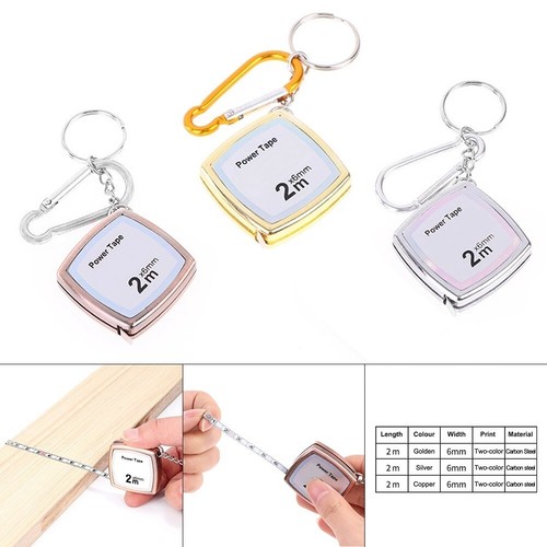 Pocket Size Measuring Tape Keychain Accurate and Handy Construction ...