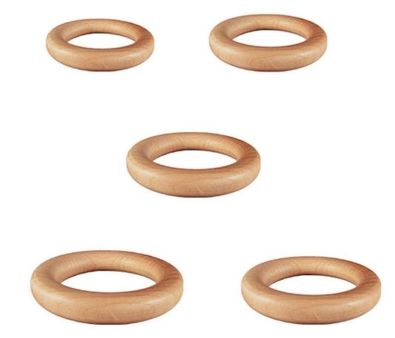 Wooden Game Toss Rings Choose From 5 Different Sizes | eBay