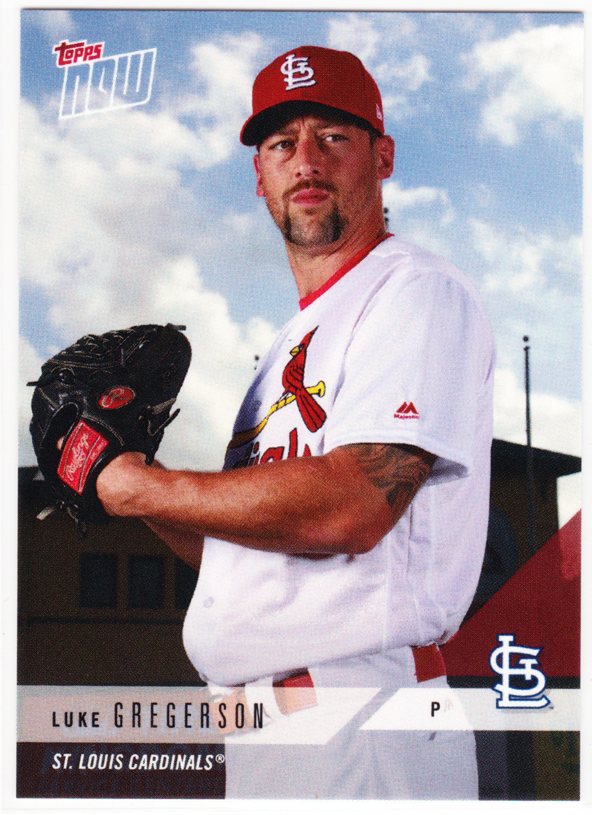 Luke Gregerson St Louis Cardinals Road 2 Opening Day 2018 TOPPS NOW OD ...