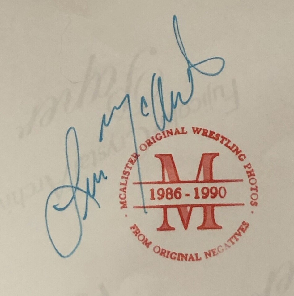 VINTAGE WRESTLING PHOTOS BUY ANY 4, GET 5th FREE JERRY STUBBS In Robe W ...