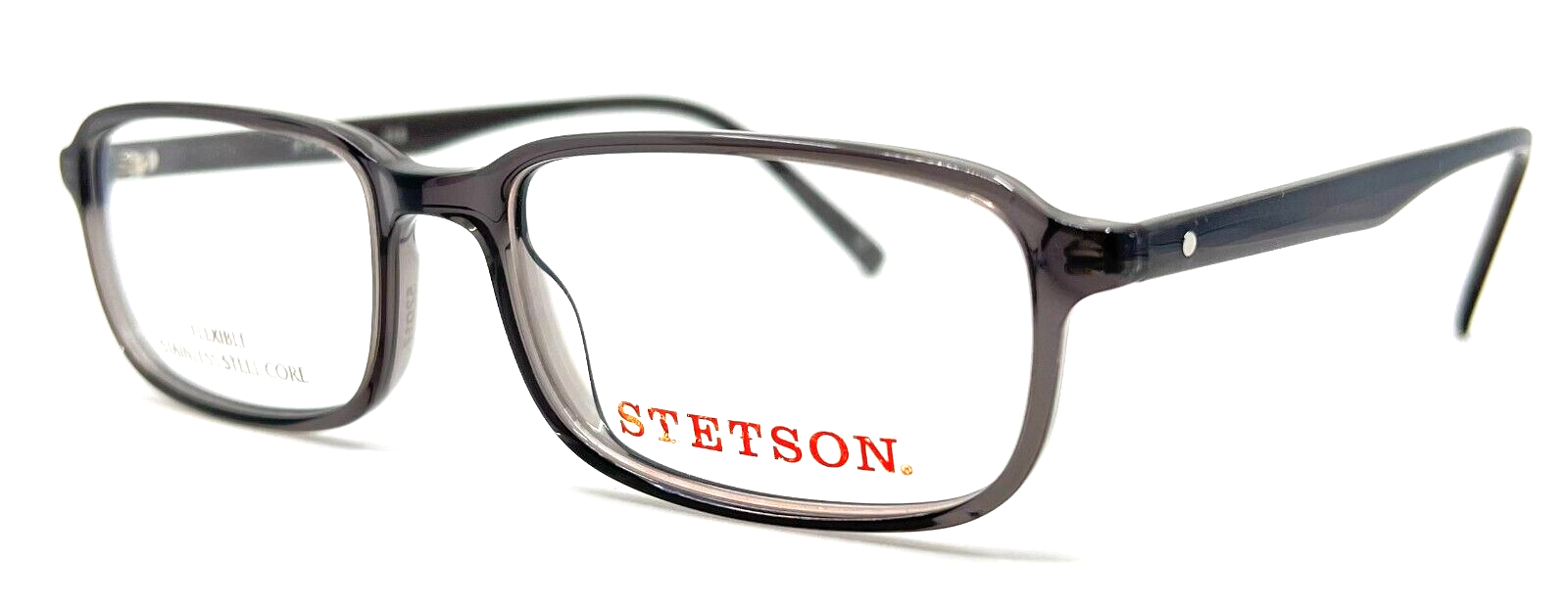 STETSON - 316 100 52/17/145 - GREY - NEW Authentic MEN EYEGLASSES Frame ...