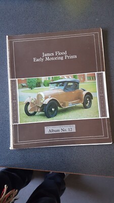JAMES FLOOD EARLY MOTORING PRINTS BOOK ALBUM NO 12 | eBay Australia