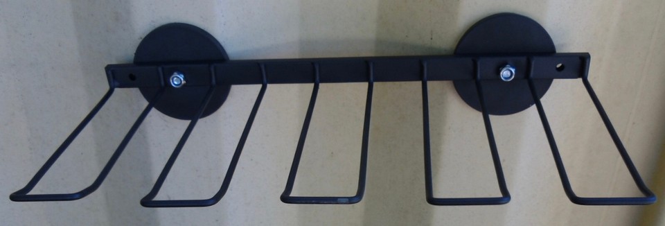 MAGNETIC 4 SLOT POWER TOOL RACK DRILL HOLDER SHIPPING CONTAINER WALL ...
