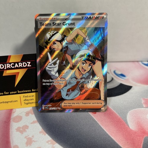 Pokemon TCG Scarlet & Violet: Team Star Grunt 242/198 Ultra Rare | eBay