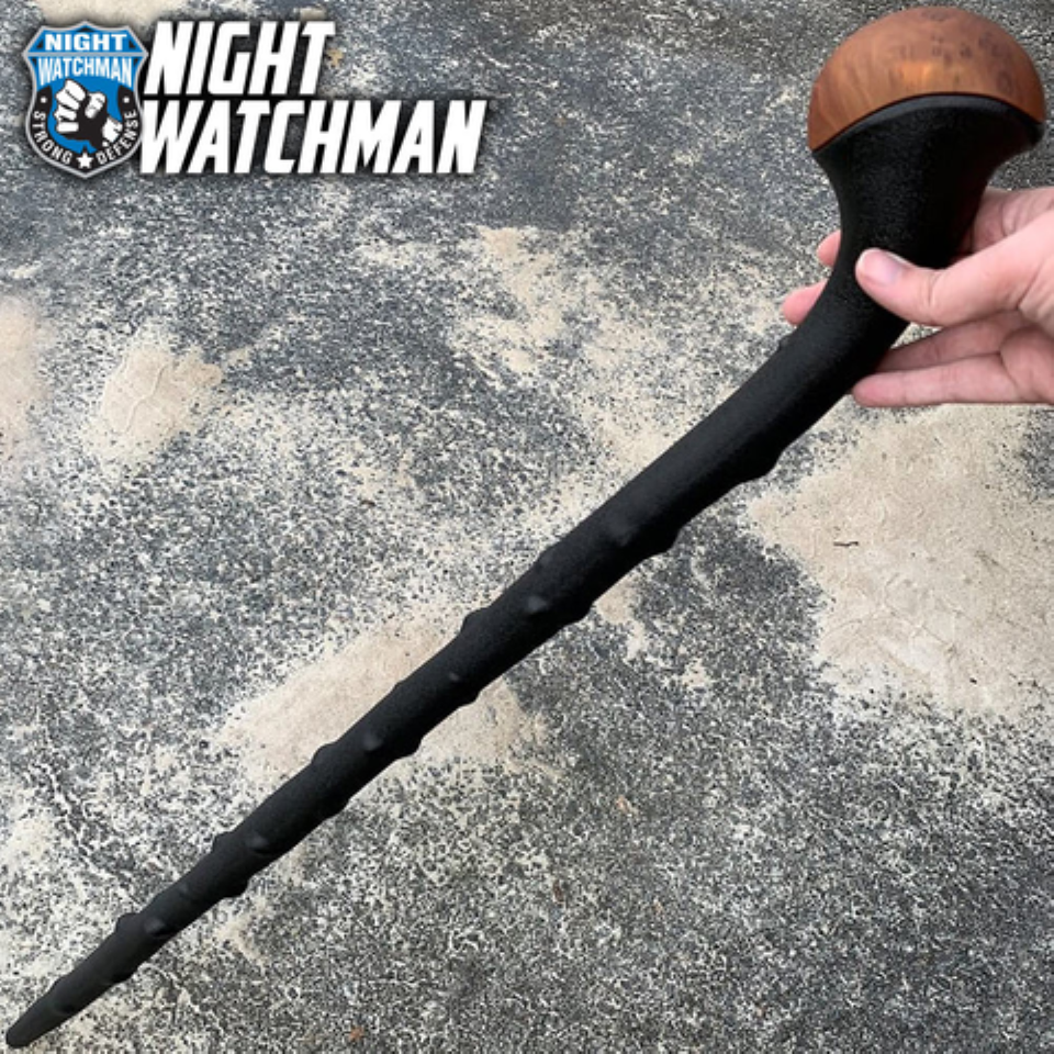 Night Watchman Blackthorn Shillelagh Walking Stick | eBay