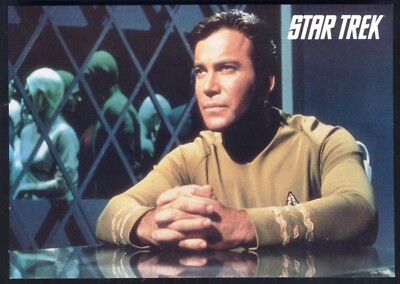 Modern STAR TREK Postcard: Orig. Series - Shatner as Kirk (M+V, Germany ...