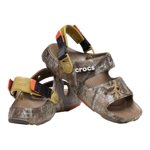 Crocs REALTREE EDGE ALL-TERRAIN SANDAL Walnut Men’s Size 15 NEW ...