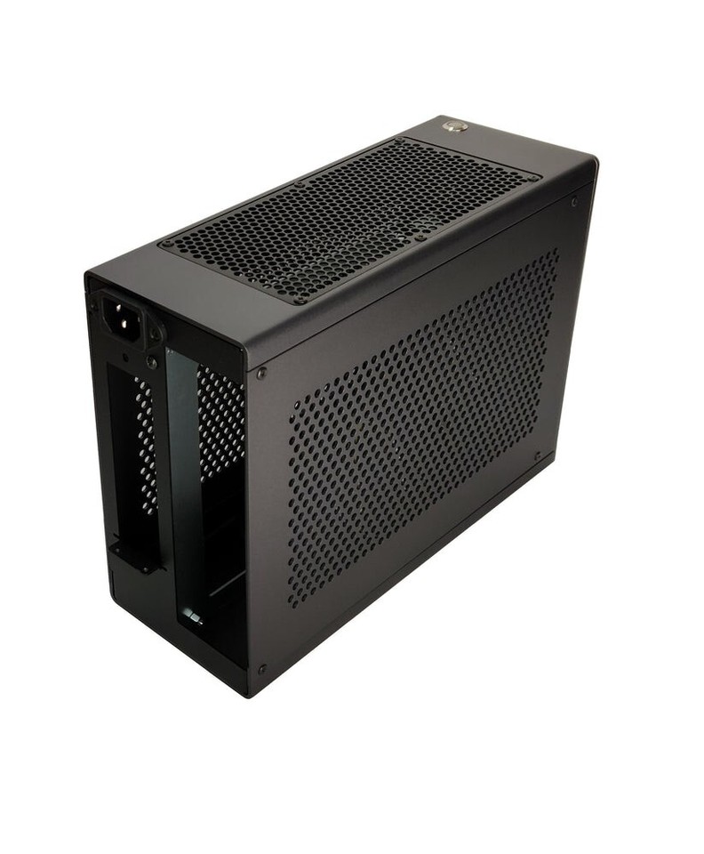 Midori 5L V2.4 Dark Gray Mini ITX PC Case Aluminum Small Form Factor ...